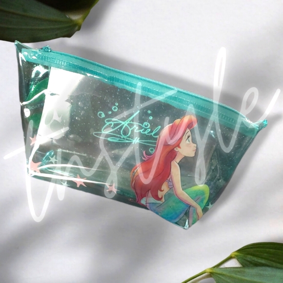 Disney | Bags | Last Onedisneys Ariel Boat Vinyl Pouch | Poshmark